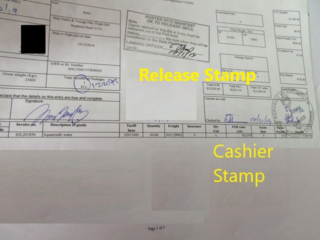 Kiribati Trade Portal import and export procedures